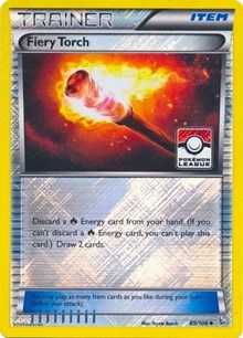 Fiery Torch - 89/106 (League Promo) - League & Championship Cards ...