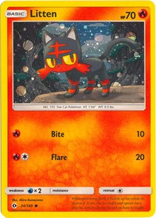 Litten - Pokemon Card Prices & Trends