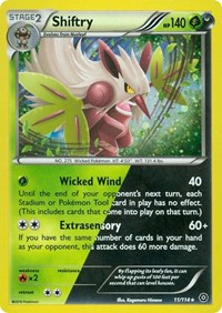 Shiftry - Pokemon Card Prices & Trends